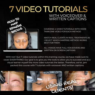 Advanced Brow Mapping Course – The Detailist